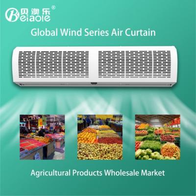 China Global Wind Series Ceiling Mounted Air Curtain 600mm 220W AC Motor for Commercial Entryways for sale