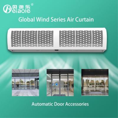 China Ceiling Mount Commercial Door Air Curtain 220V 360W 9-11 M/S 1800mm for sale
