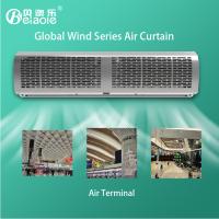 China Beiaole Stainless Steel Heated Door Air Curtain 220V 160W 900mm Ceiling Mount for sale