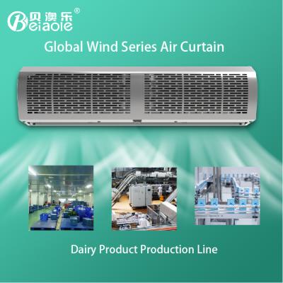 China Industrial Ceiling Mounted Electric Air Curtain ALC 08 220V 220W Copper Motor 1200mm for sale
