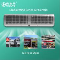 China Stainless Steel Ceiling Mounted Air Curtain 220V 185W 1000mm Width for Narrow Doorway for sale