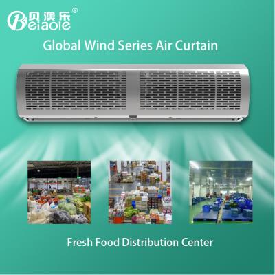China Industrial Ceiling Mounted Door Air Barrier 6KW 220V 185W for High Buildings for sale