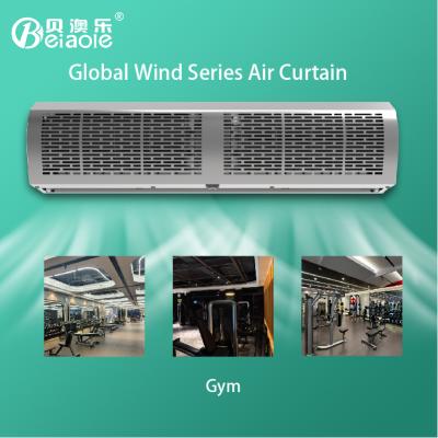 China Stainless Steel Ceiling Mounted Air Curtain 900mm 220V 160W Cross Flow Motor Remote Control for sale