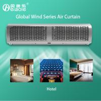 China Double Door Stainless Steel Air Curtain 220V 350W 4280m3/h Ceiling Mount Commercial for sale