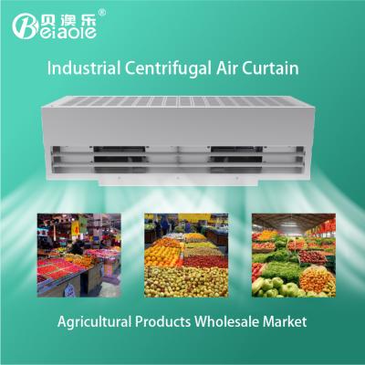 China Industrial Centrifugal Air Curtain 2000mm 30m/s for Warehouse Doorway Energy Saving for sale