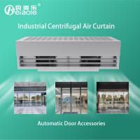 China Industrial Ceiling Mounted Air Curtain 220V 80W 30m/s Air Speed for Doorways for sale
