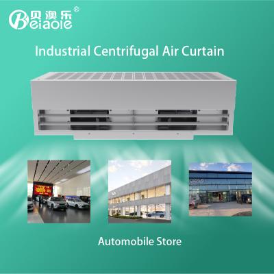 China Industrial Centrifugal Air Curtain Wall Mounted 1500mm 30m/s for Stores Warehouses for sale