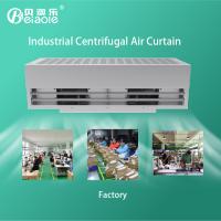 China Ceiling Mounted Industrial Air Curtain 1200mm Centrifugal Motor 220V 80W 30m/s for sale