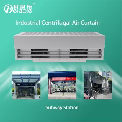 China Beiaole Titan Series Industrial Air Curtain 2000mm 30m/s Ceiling Mount Low Noise for sale