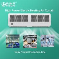 China Wall Mounted Above Door Heater 380V Strong Wind PTC Heating for Electric Gate Room 900mm for sale