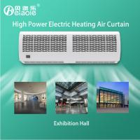 China 900mm Electric Heated Air Curtain Ceiling Mounted PTC Heating 6-4-2kW for Commercial Doorways for sale