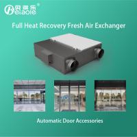 China Full Heat Recovery Fresh Air Exchanger 220V 200m3/h Ceiling Mount for Supermarkets for sale