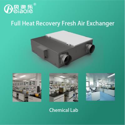 China Beiaole BALQR-250 Ceiling Mount Air Handling Unit 220V 550 m³/h Fresh Air Ventilation for sale