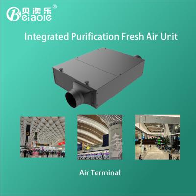 China Ceiling Mounted Heat Recovery Fresh Air Unit 220V 192m3/h OEM for Air Terminal for sale