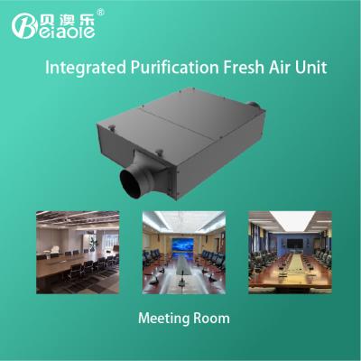 China Ceiling Mount HRV Heat Recovery Ventilator 650/500m³/h 220V Fresh Air Unit for House for sale