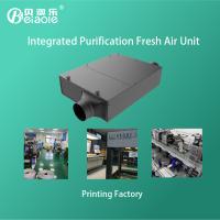 China ERV Heat Recovery Ventilation Fresh Air Unit 650/500 CMH Ceiling Mount 220V for sale