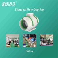 China 220V 360W Silent Inline Exhaust Fan Axial Duct Ventilation 2200m3/h Ceiling Mount for sale