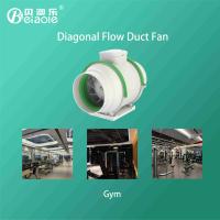 China 220V 360W Industrial Duct Fan 12 Inch Ceiling Mounted Axial Exhaust 2200m3/h for Gym for sale