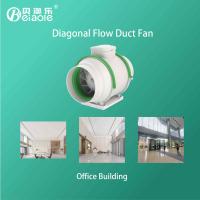 China AC 220V 230W Quiet Inline Exhaust Fan 6 Inch 2200m3/h Anti-Backflow Ceiling Mount Ventilation for sale
