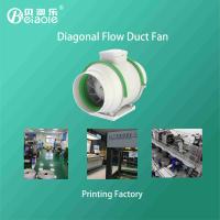 China Beiaole 220V 230W Industrial Duct Fan 1400m³/h Ceiling Mount Ventilation Exhaust for Printing Factory for sale