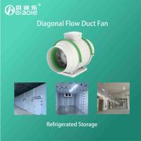 China 6 Inch Duct Exhaust Fan Speed Controller Ventilation Fantech Inline For Refrigeration House for sale