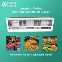 China Garage Ceiling Mounted Air Curtain 220V 380W 1500mm Cross Flow Turbine for sale