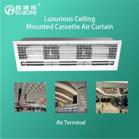 China Industrial Ceiling Mounted Air Curtain 150cm Length 16-18m/s Air Speed Quiet Operation for sale