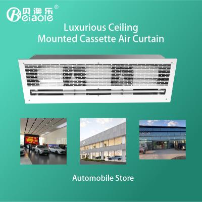 China Cross Flow Ceiling Mounted Air Curtain 1500mm 220V 380W for Commercial Stores for sale