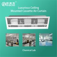 China Automatic Ceiling Mounted Air Curtain Remote Cooling 220V 290W For Chemical Labs for sale