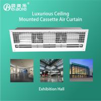 China Ceiling Mounted Air Curtain 220V 230W 16 m/s Air Speed Flush Mount for Exhibition Hall for sale