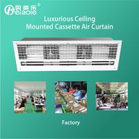 China 220V 380W Ceiling Mounted Air Curtain 1500mm Galvanized Steel Casing Commercial Door for sale