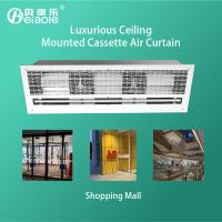 China Recessed Ceiling Mounted Air Curtain 220V 230W 900mm Air Barrier Door Unit for sale