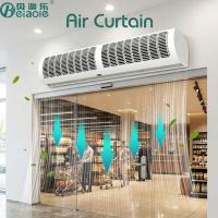 China Ceiling Mount Air Curtain 220V 50HZ 9-11m/s Air Speed for Commercial Thermal Insulation for sale