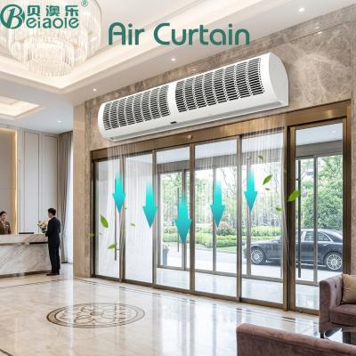 China Low Noise Garage Door Air Curtain 900mm 9-11m/s Commercial Workshop for sale