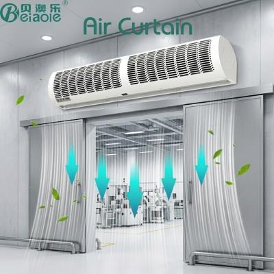 China Titan Series Ceiling Mounted Air Curtain 220V 50HZ 9-11m/s for Clean Room Door Width 900mm for sale