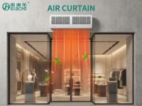 China Wall Mounted 220V Electric Heated Air Curtain 1500mm for Commercial Doors for sale