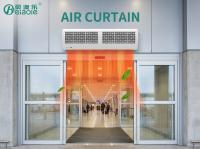 China PTC Heating Over Door Heater Curtain 220-380V 110-160W Ceiling Mount Air Curtain for sale