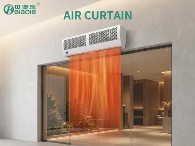 China Beiaole Titan Series Remote Control Hotel Door Air Curtain 380V 220V 160-110W 900mm for sale