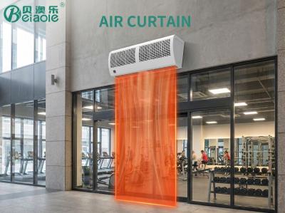 China Beiaole Titan Series Cross Flow Turbine Door Air Curtain 380V 220V 300W 250W Ceiling Mount for sale