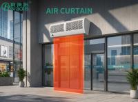China Electric Heated Air Curtain 900mm 1800m3/h Airflow Ceiling Mount 2.5-3m Height PTC Heating for sale