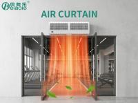 China 8m/s Electric Air Curtain Heater 1200mm Wall Mounted Cross Flow Commercial Over Door Industrial for sale