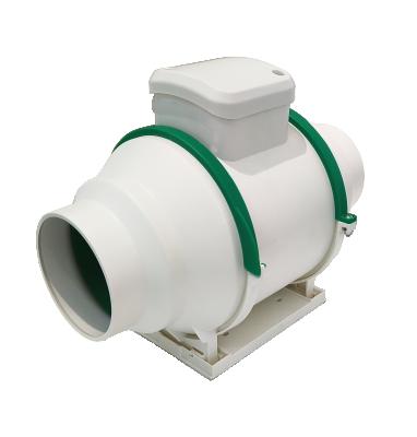 China Electric AC Ball Bearing Duct Extractor Fan 220V 230W 2200m³/h for Supermarket for sale