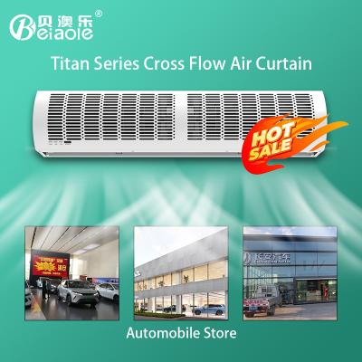 China Commercial Air Curtain Fan Ceiling Mounted 220V 50HZ 9-11 m/s for sale