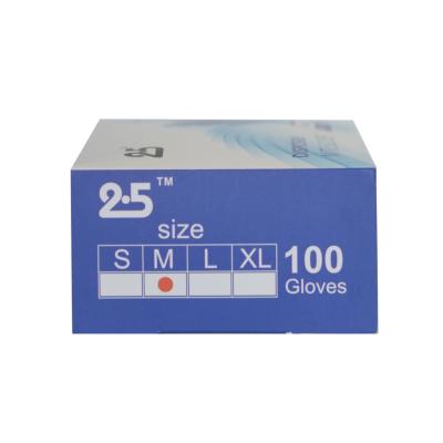 China Western Style CE Elbow Length Nitrile Gloves - 100% Nitrile, Blue Color, 1000pcs/Carton for Medical and Food Grade Use for sale
