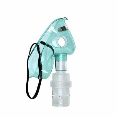 China Disposable Medical Nebulizer Mask Adult with 210cm Tubing - PVC Latex-Free EO Sterilized S M L XL Sizes for sale