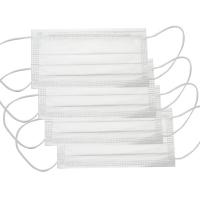 China 3-Ply Non-Woven Disposable Face Mask 17.5x9.5cm with Elastic Ear Loops - CE & ISO13485 Certified for sale