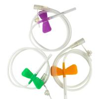 China Single Use Hospital Butterfly Vacuum Blood Collection Needle 19G-27G with 3/4