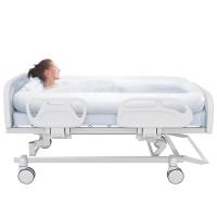 China Medical Inflatable Bedside Shower Bath Kit with 77x35 Inch Bathtub and 10L Water Bag for sale