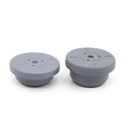China Halogenated Butyl Vial Rubber Stopper for Lyophilization - 300-200000 PCS Available with Custom OEM Options for sale