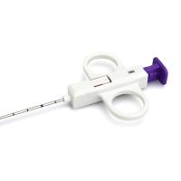 China 16G 160mm Disposable Medical Semi-Automatic Biopsy Needle with Coaxial Design for Organ Tissue Sampling for sale
